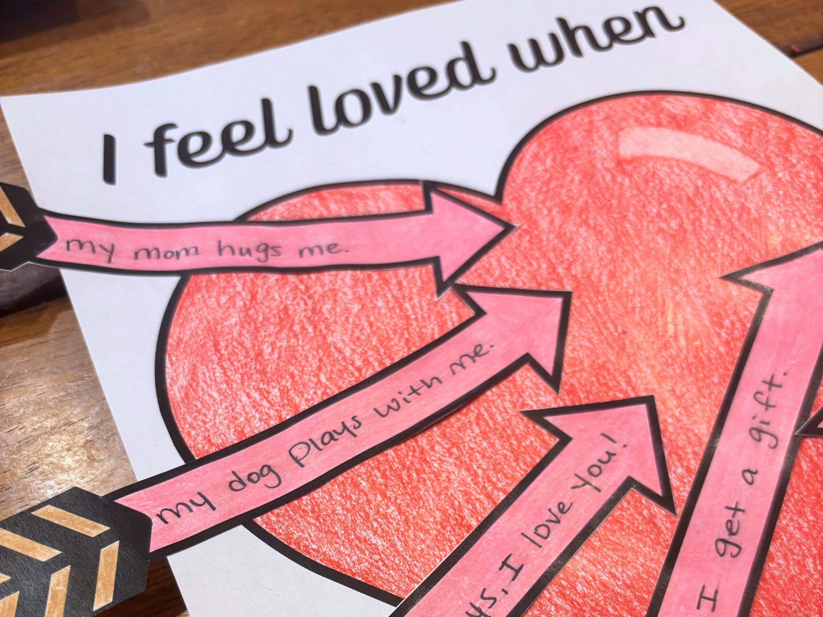 Valentine's Day Printable, Valentine's Day Crafts, February Printable ...