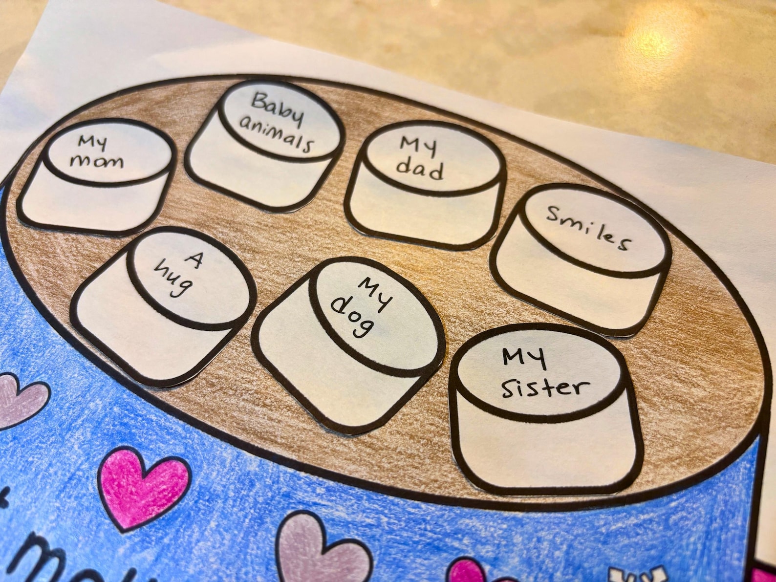 Hot Cocoa Winter Craft: Printable Activity for Kids (digital Download ...