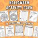 20 Printable Halloween Kid Activities, Halloween Coloring Pages ...