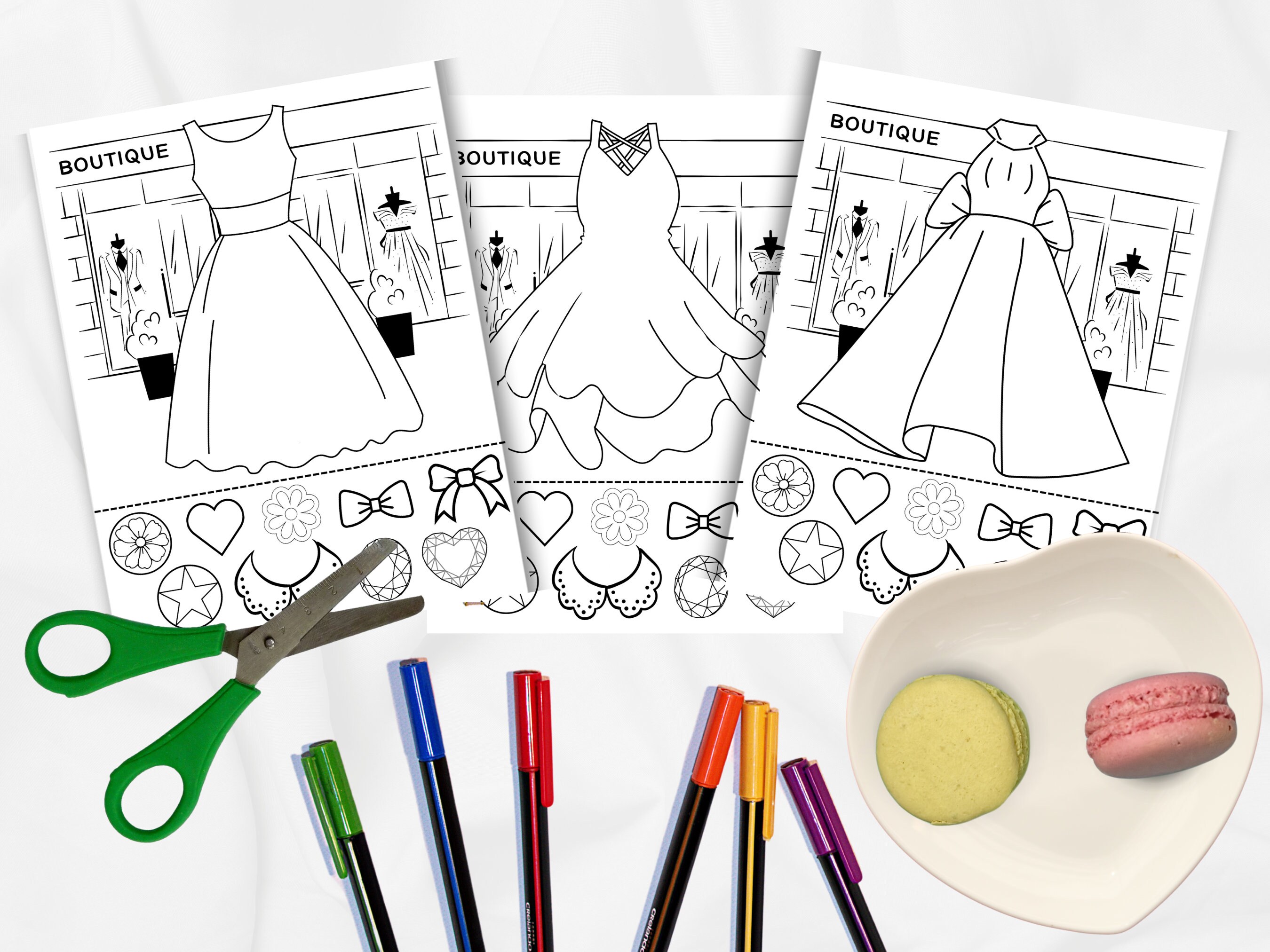 Tea Party Printable Activity Pack: 11 Games for Kids' Birthday Parties ...