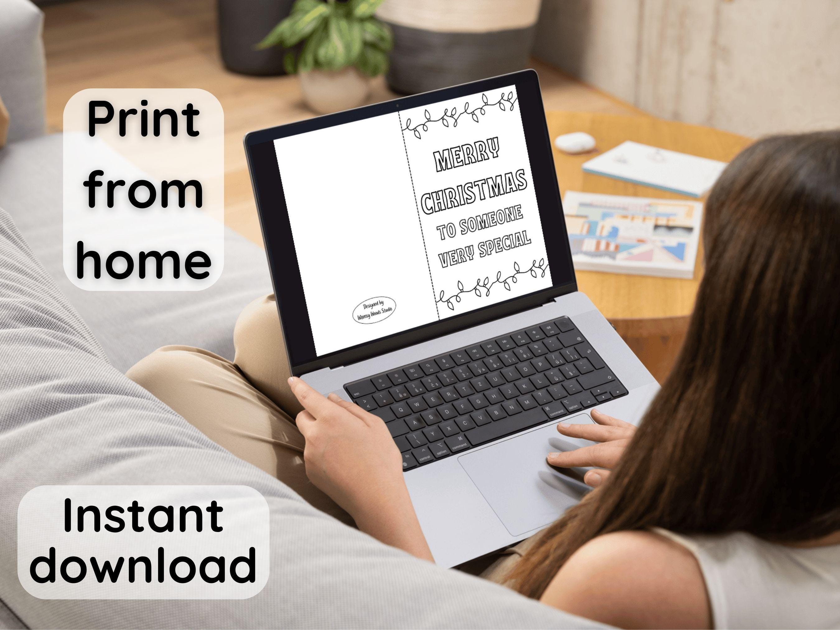 Christmas Pop up Card, Christmas Coloring Cards, Christmas Crafts ...