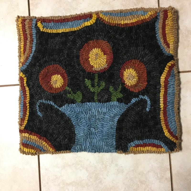 Wool Hooked Rugs - Etsy