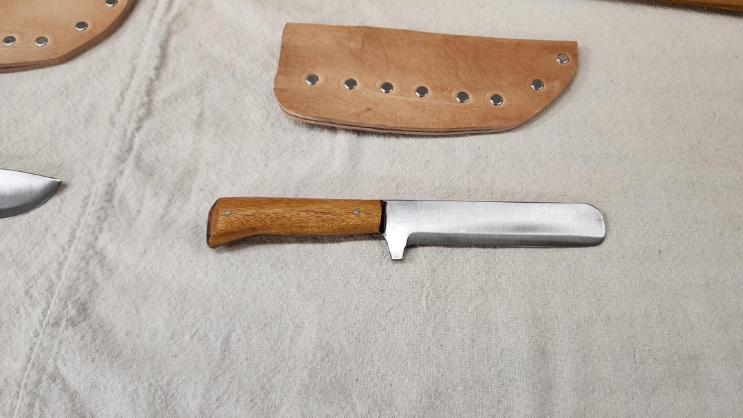Ball Knife 12 , From Stone Fall Knives Osage Orange Handle - Etsy