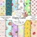 Easter Digital Paper Spring Digital Paper Bunny Digital - Etsy