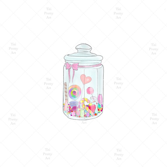 Jar Of Sweets Clipart