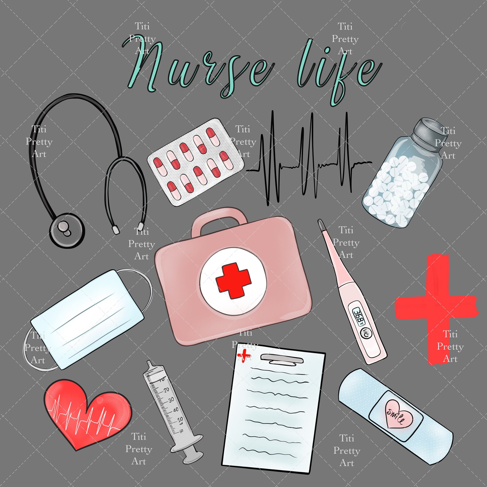 Nurses Png Nurse Png Nurse Stickers Pediatric Nurse Nurse - Etsy