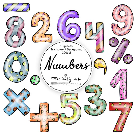 Number Clipart For Teachers