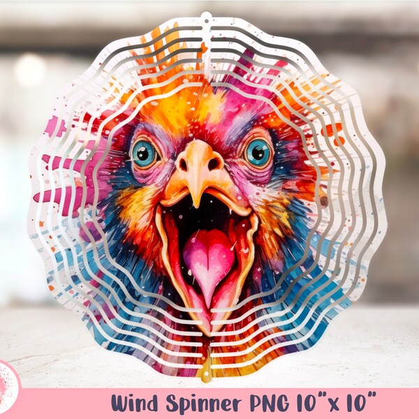 Chicken Wind Spinner Png - Etsy