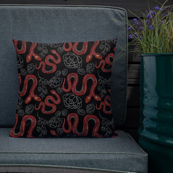 Snake Pillow - Etsy