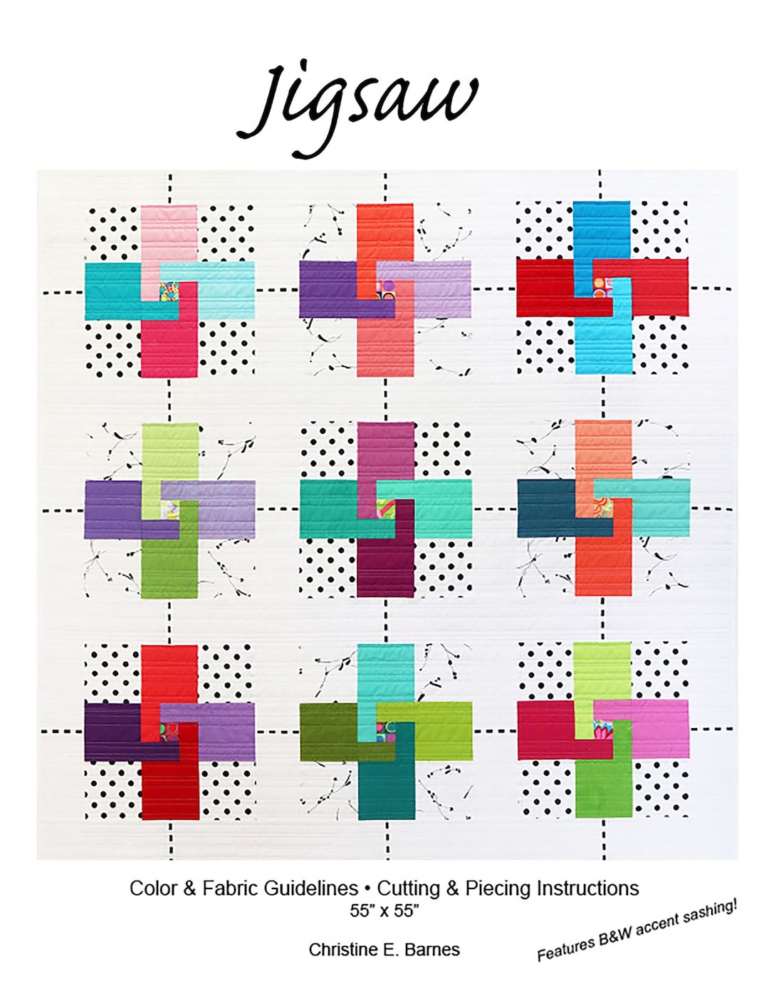 Jigsaw Quilt - Etsy