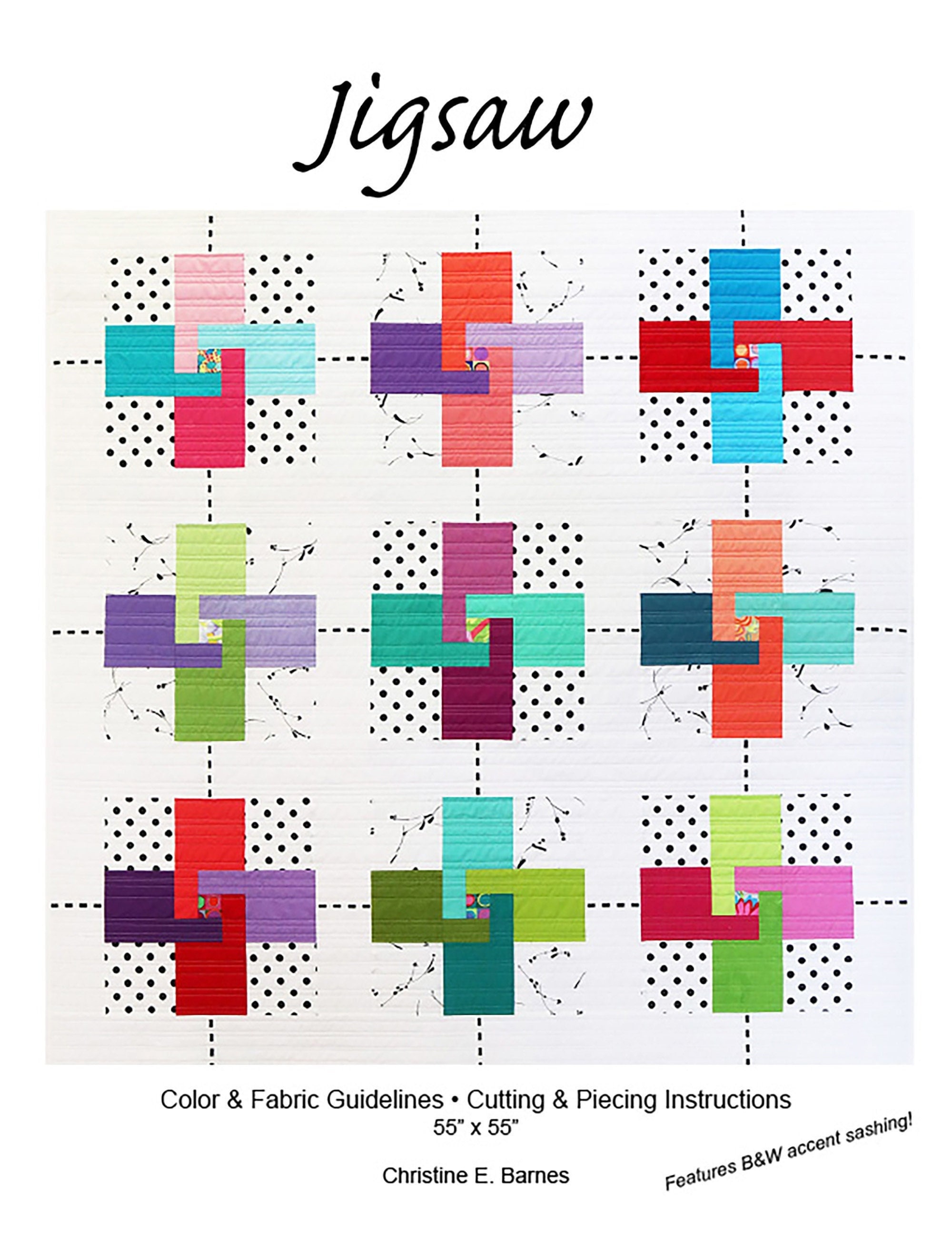 Jigsaw Quilt - Etsy