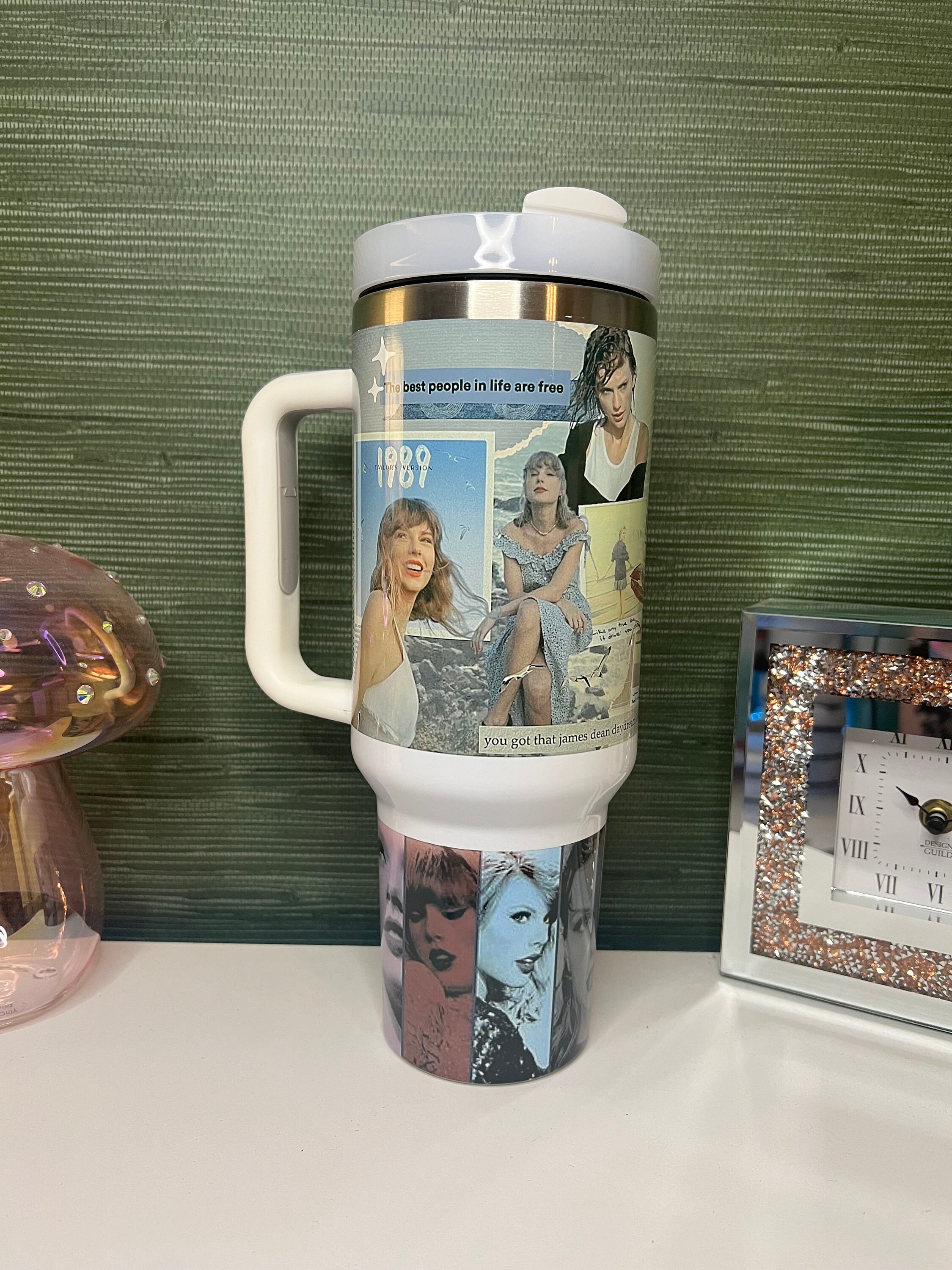 40oz Taylor Swift Tumbler, 40oz Taylors Version Tumbler, 1989, Red ...
