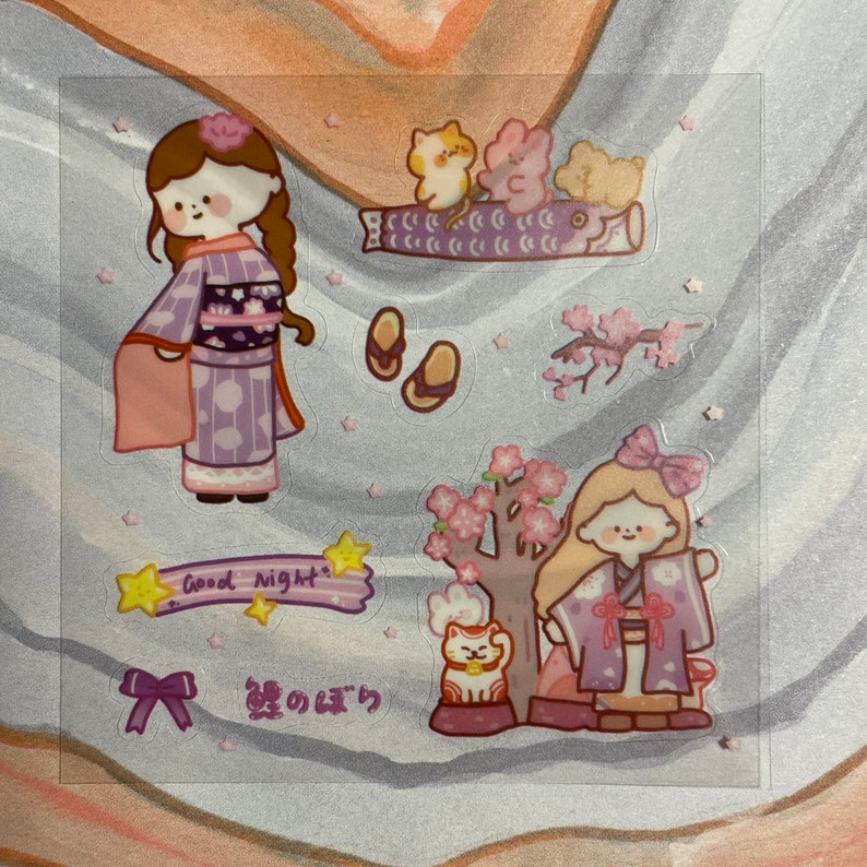 Set of Random Sticker Sheets Sticker Sheet Grab Bag - Etsy