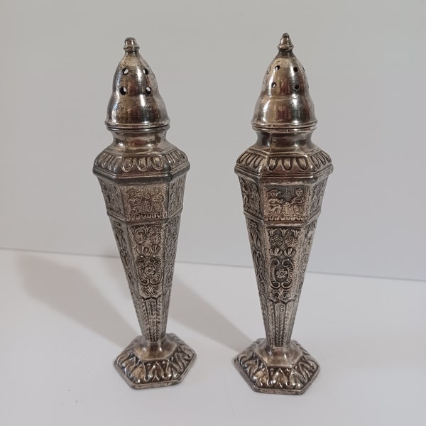 Antique Salt and Pepper Shakers - Etsy