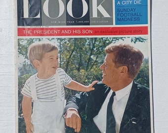 Look Magazine 1963 - Etsy