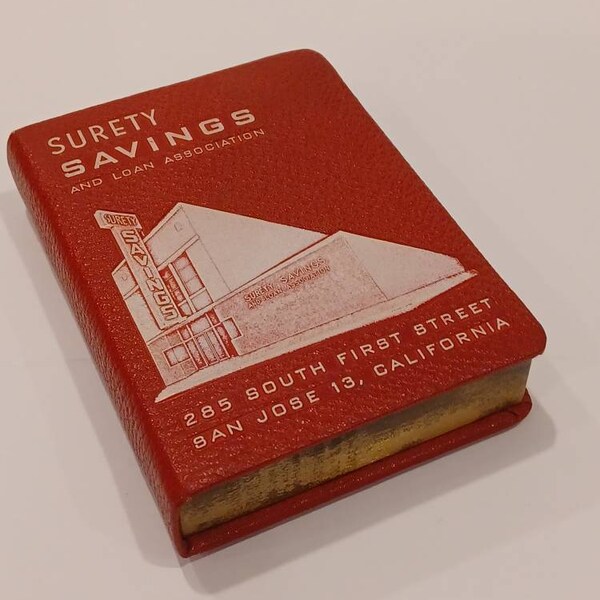 Bank Savings Book - Etsy