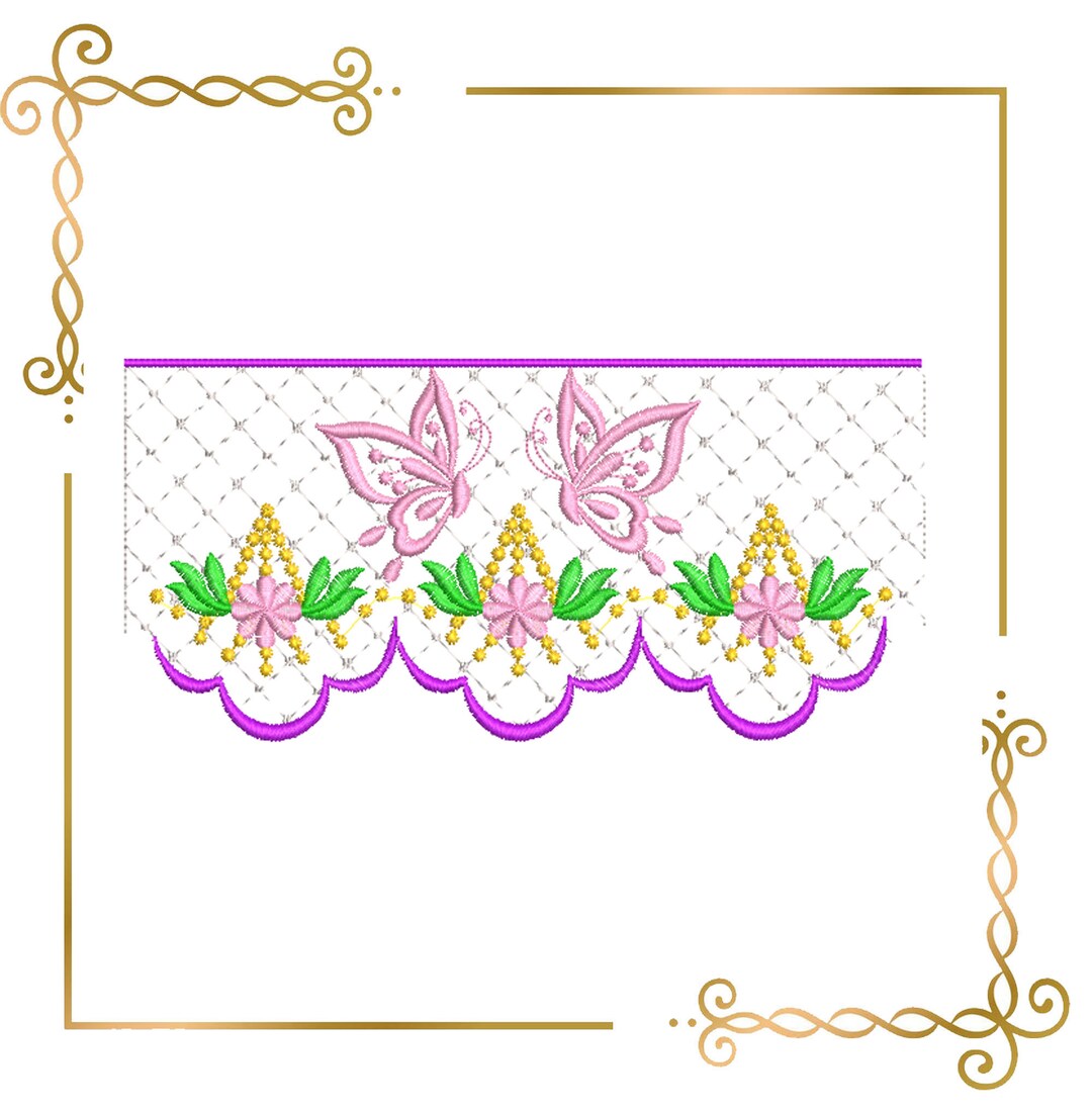 Smocking Plates, Butterflies, Design Plate, Machine Embroidery Design ...