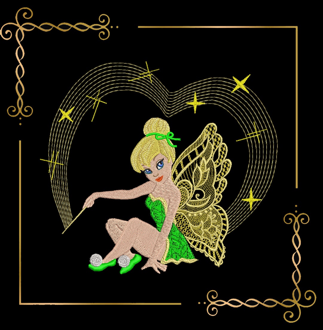 Princess Fabulous Fairy Tinker Bell With a Magic Wand 2 Sizes ...
