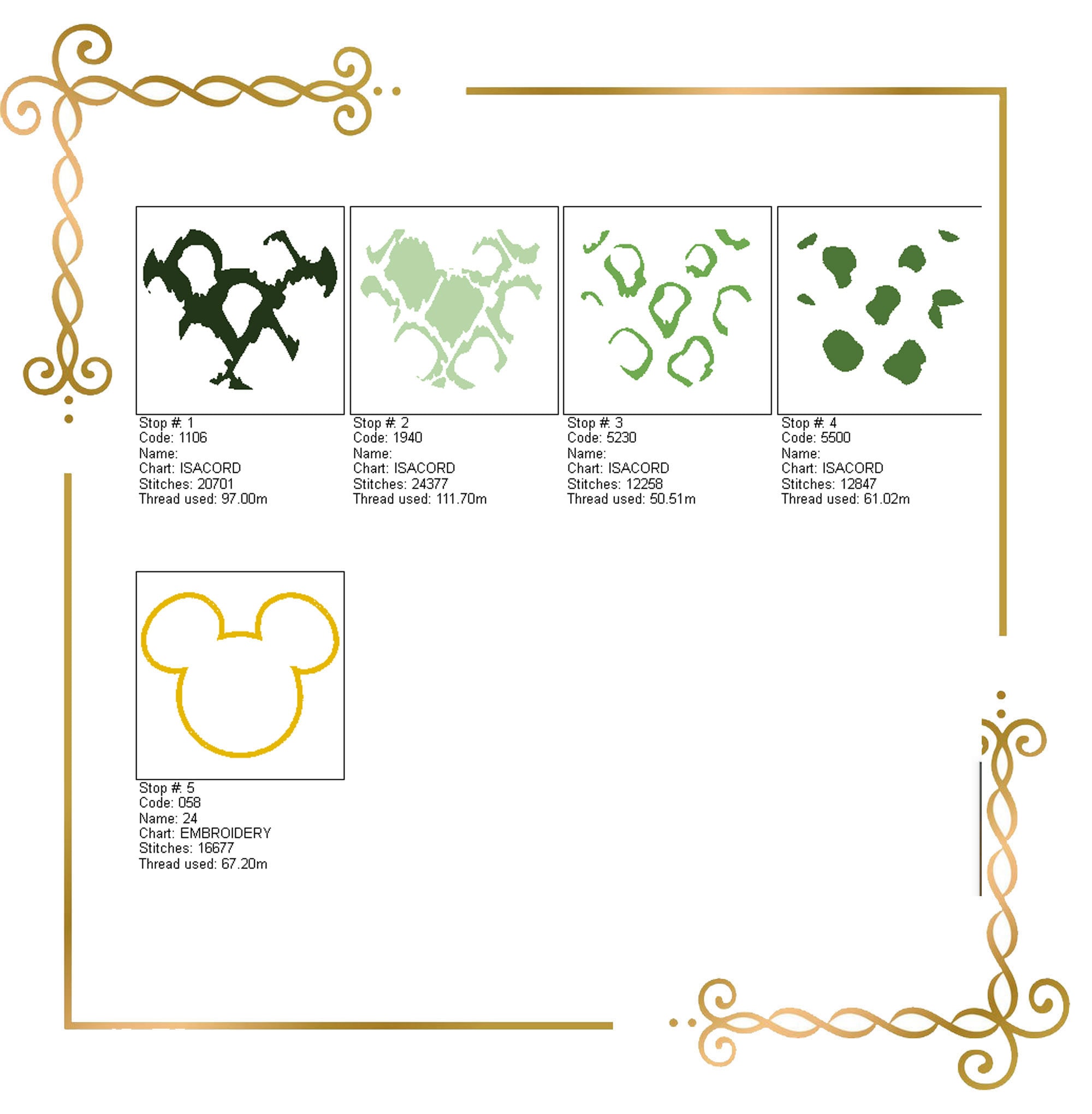 Mickey Mouse Head Snake Fantasy Embroidery Design to the - Etsy