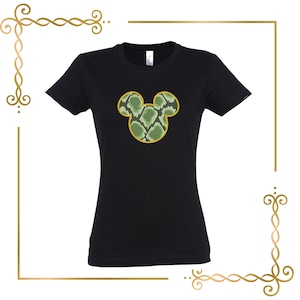 Mickey Mouse, Head, Snake, Fantasy, Embroidery Design to the Direct ...