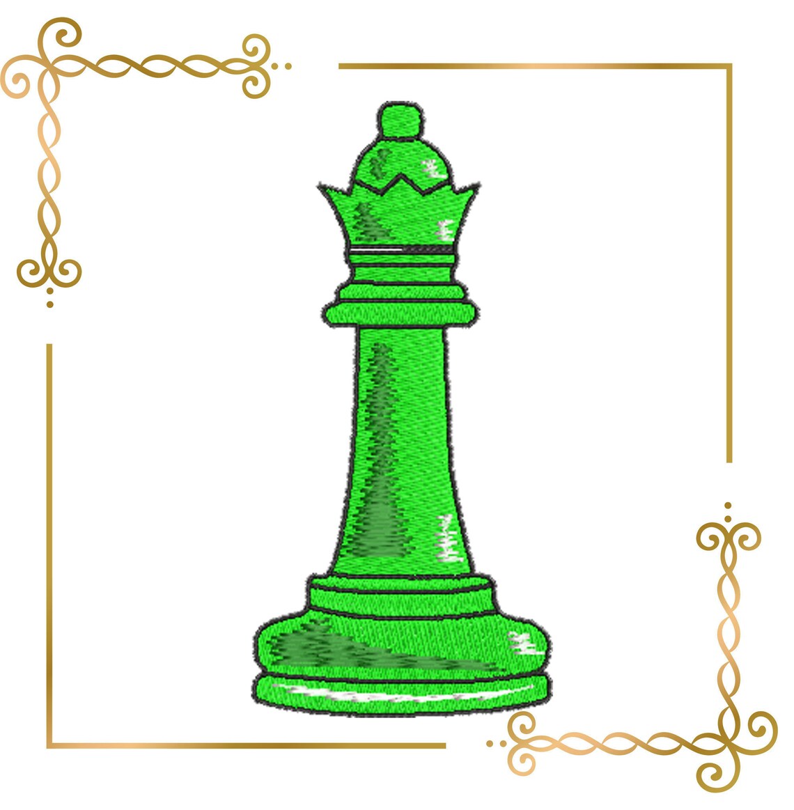 Chess SET 6 St. Embroidery Design to the Direct Download. | Etsy