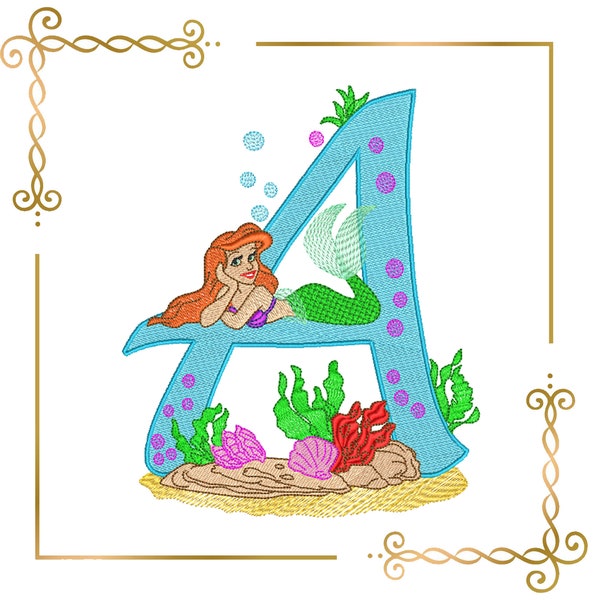 Ariel Letter - Etsy