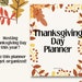 Thanksgiving Planner Printable, Thanksgiving Organizer, Printable ...