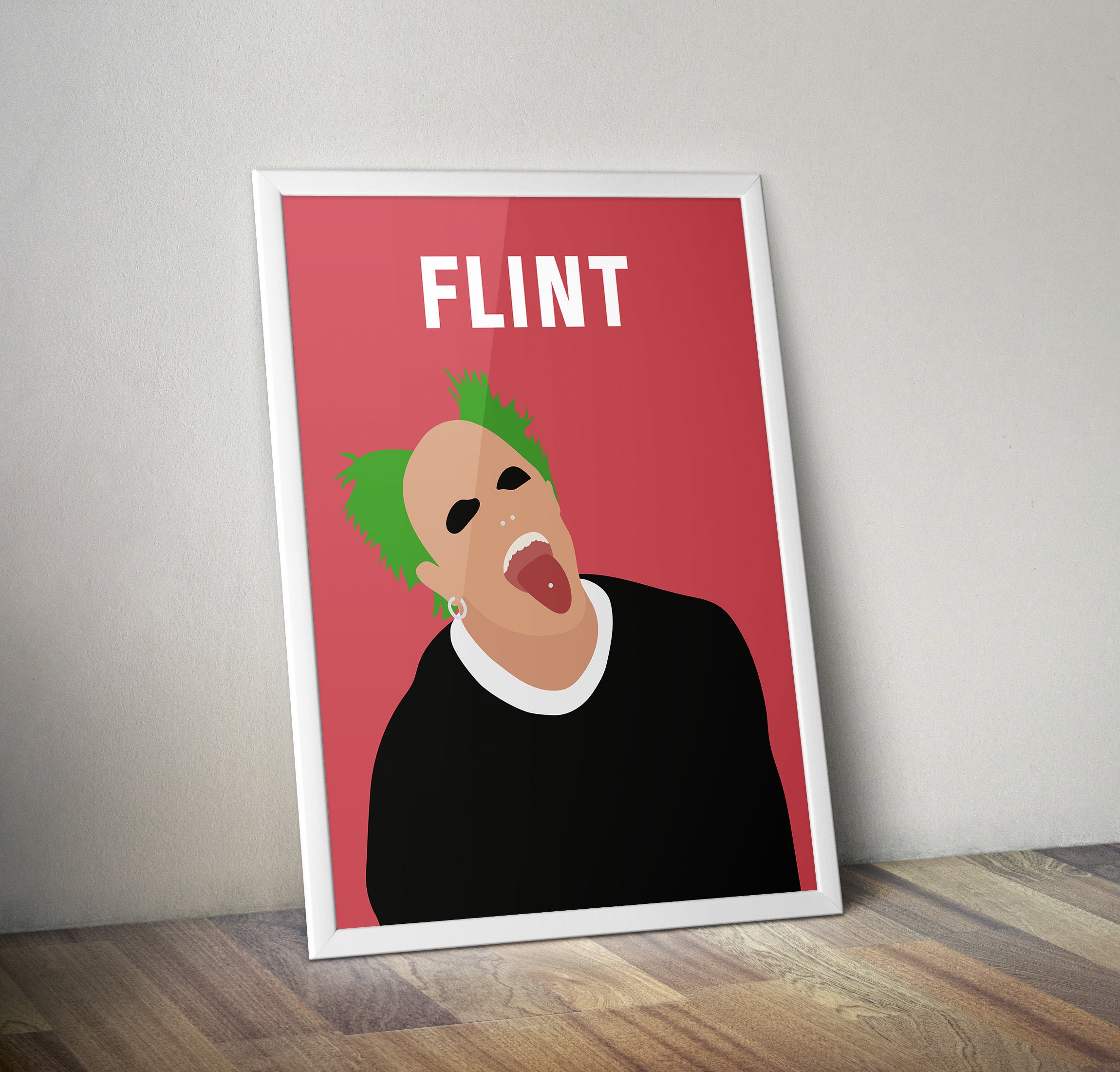 Keith Flint Poster / Prodigy Poster / Keith Flint Print / | Etsy