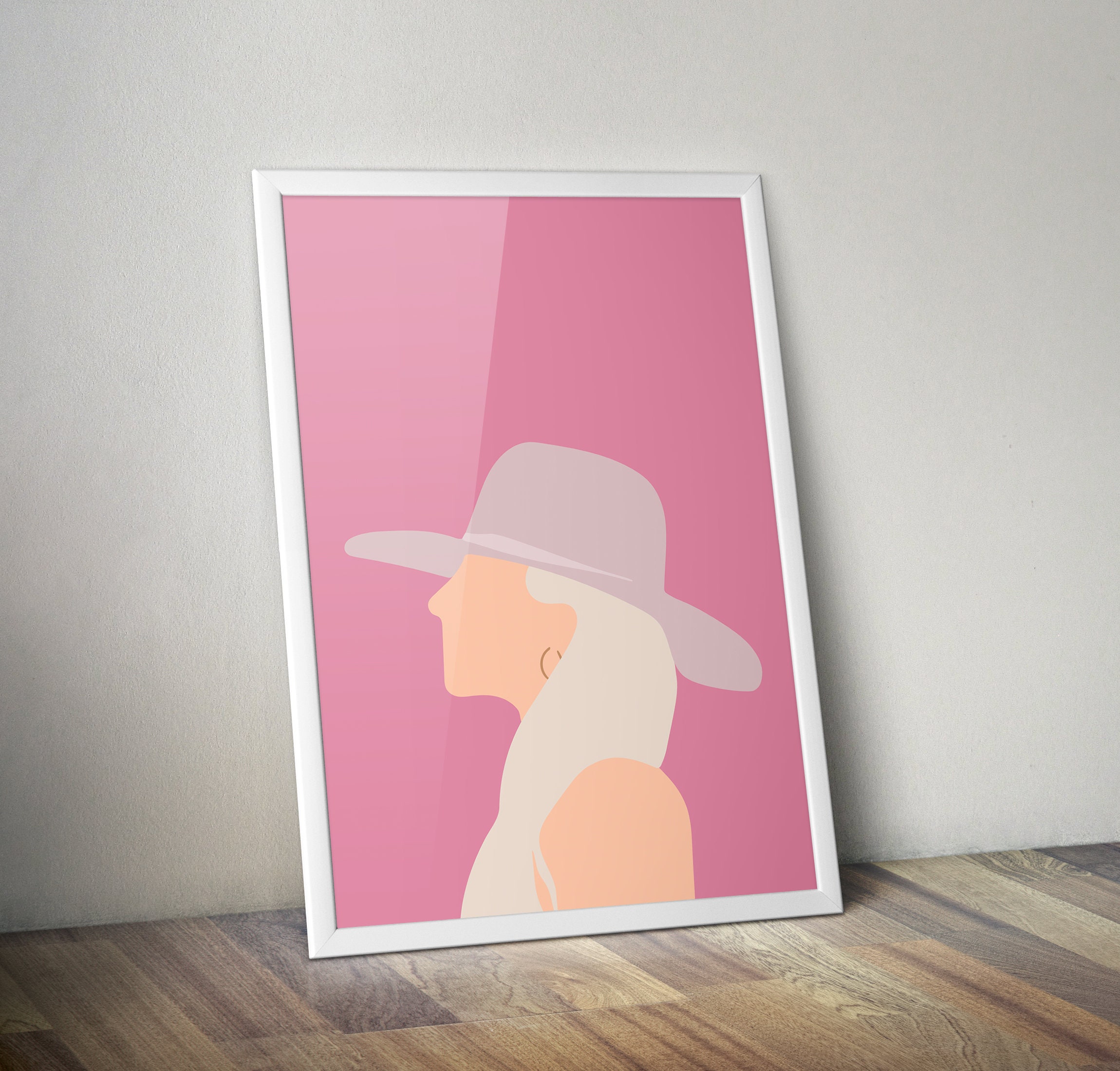 Lady Gaga Poster / Lady Gaga Print / Lady Gaga Art / - Etsy