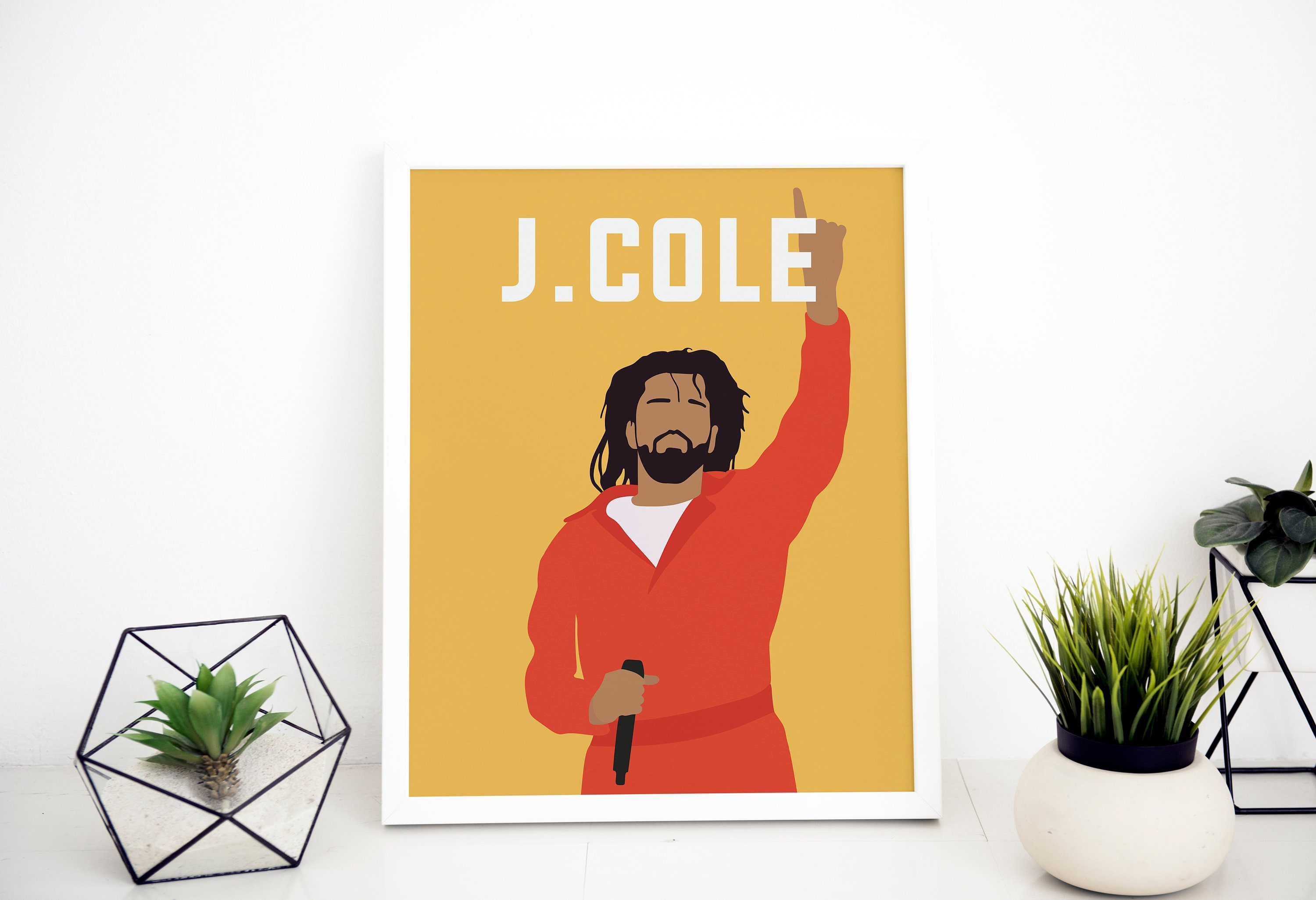 J. Cole Poster / J. Cole Print / J. Cole Art / Minimalist | Etsy