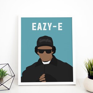 Eazy-e Poster / NWA Poster / Hip Hop Poster / Rap Music Poster / Eazy-e ...