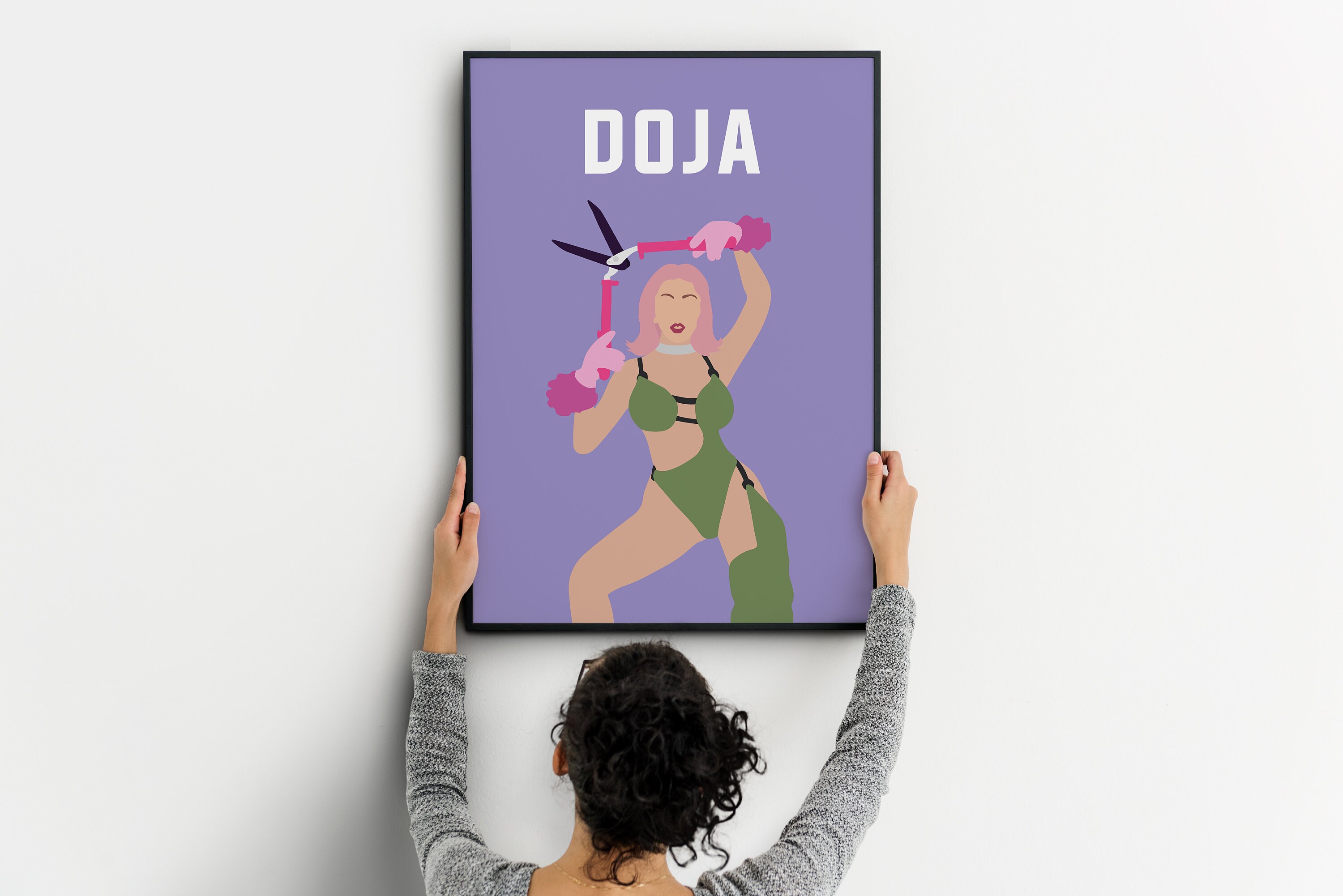 Doja Cat Art Chanteur Pop Poster