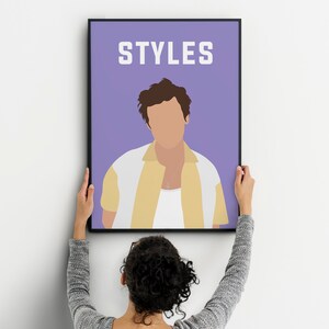 Harry Styles Poster / Harry Styles Print / Harry Styles Art / One ...