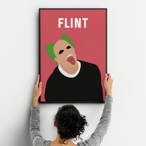 Keith Flint Poster / Prodigy Poster / Keith Flint Print / Keith Flint ...