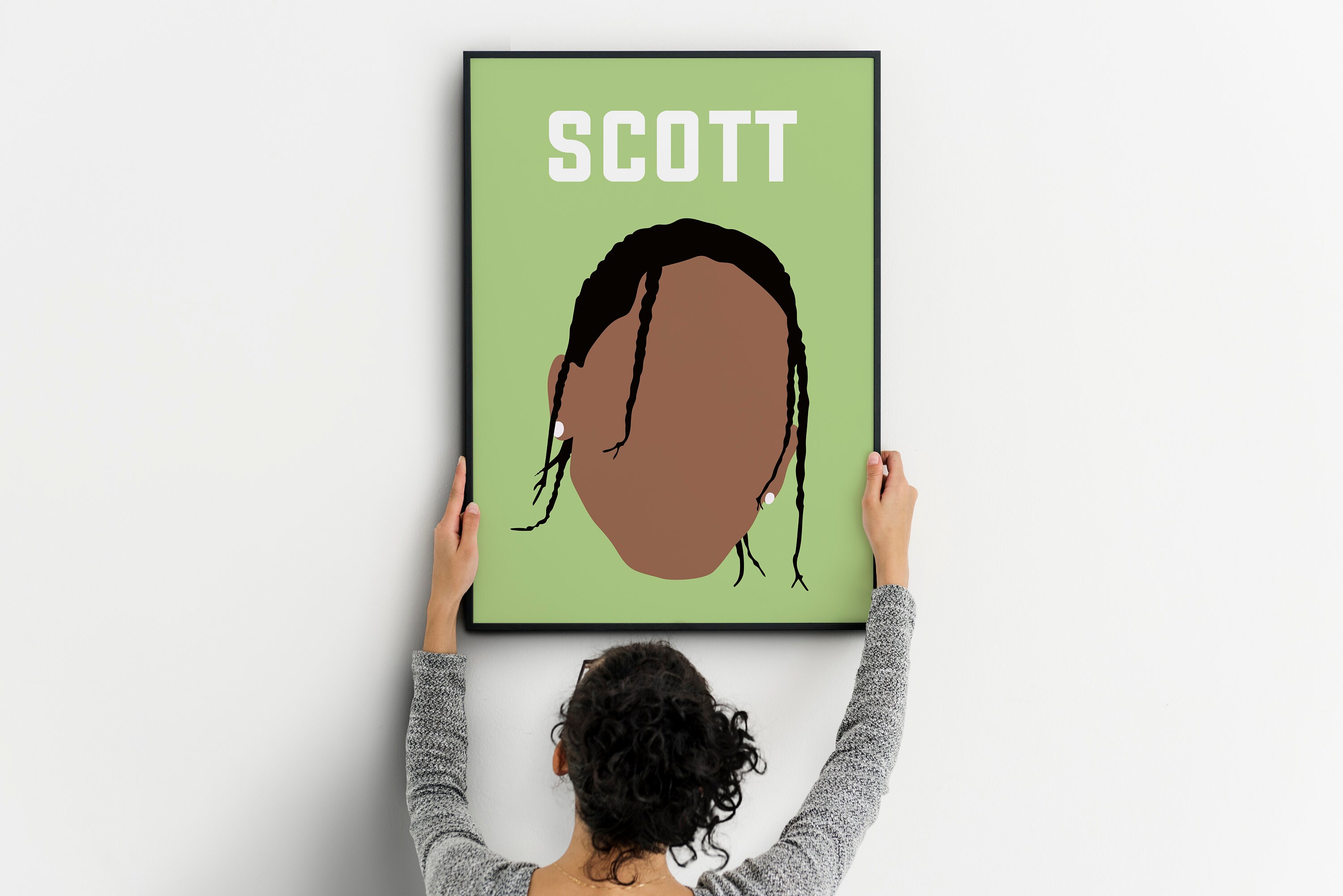 Travis Scott Poster / Travis Scott Print / Travis Scott Art / - Etsy UK