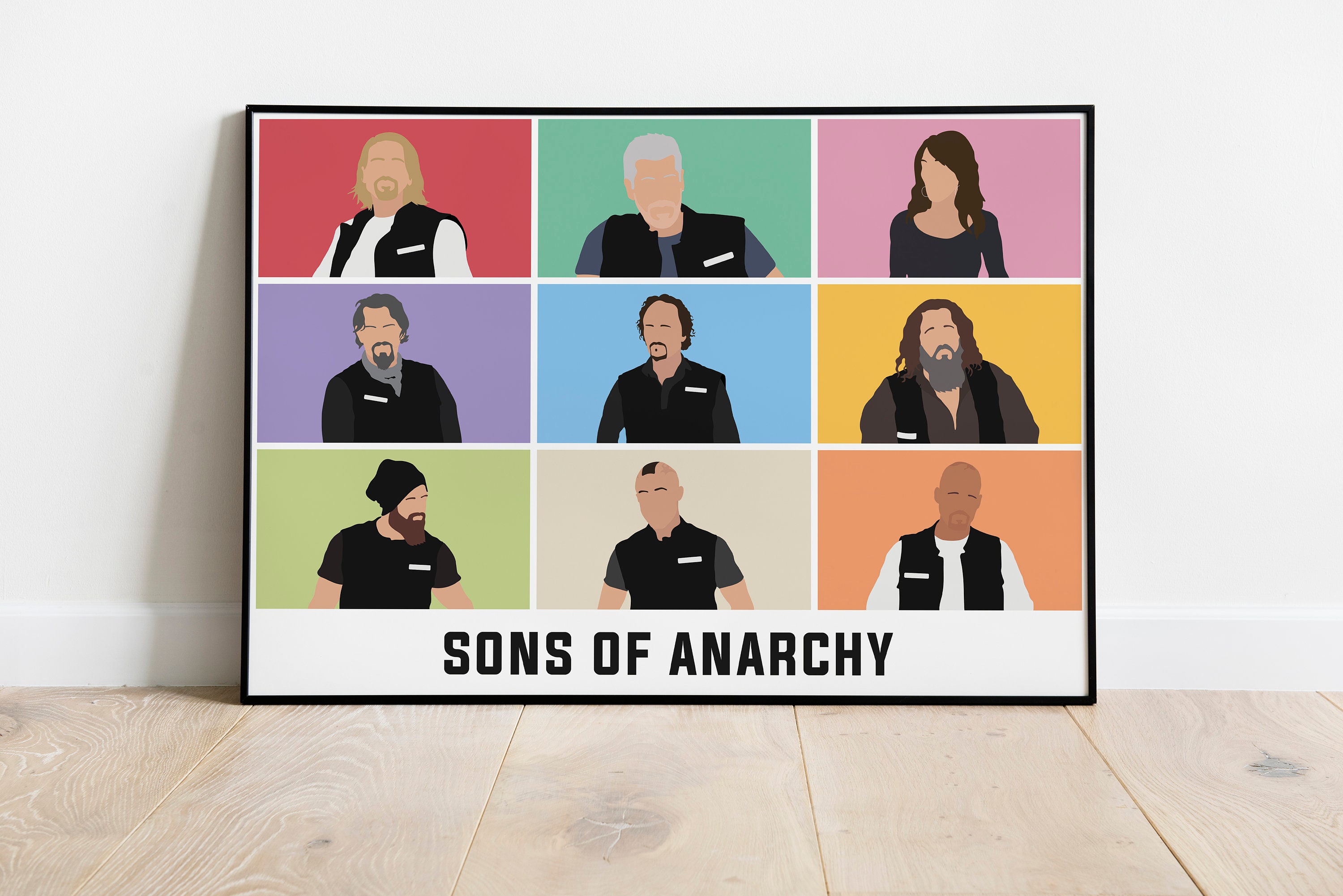 Sons of Anarchy Poster / Sons of Anarchy Print / Sons of - Etsy UK