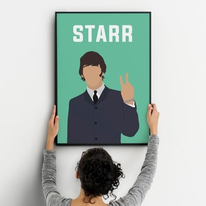 Ringo Starr Poster / Ringo Starr Print / the Beatles Poster / - Etsy UK