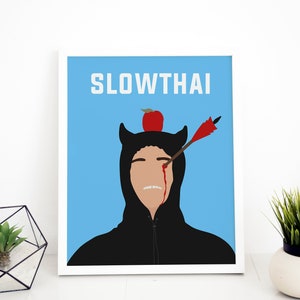Slowthai Poster / Slowthai Print / Slowthai Art / Minimalist Music ...