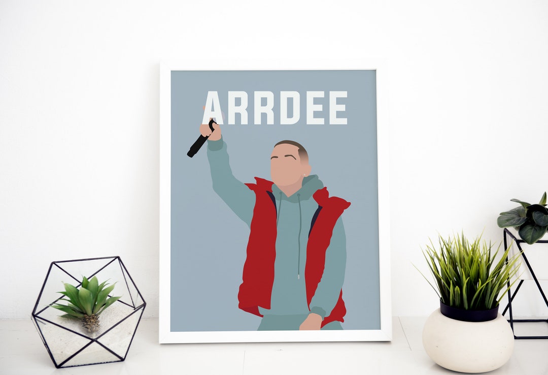 Arrdee Poster / Arrdee Poster / Arrdee Art / Minimalist Poster / Rap ...