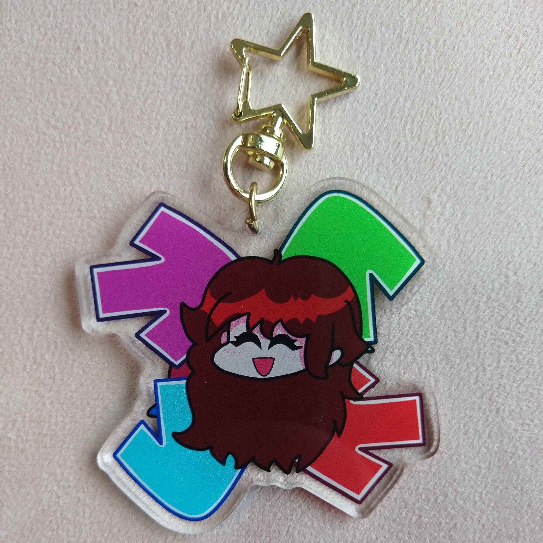 Friday Night Funkin' Acrylic Charm 2.5in Double Sided With | Etsy