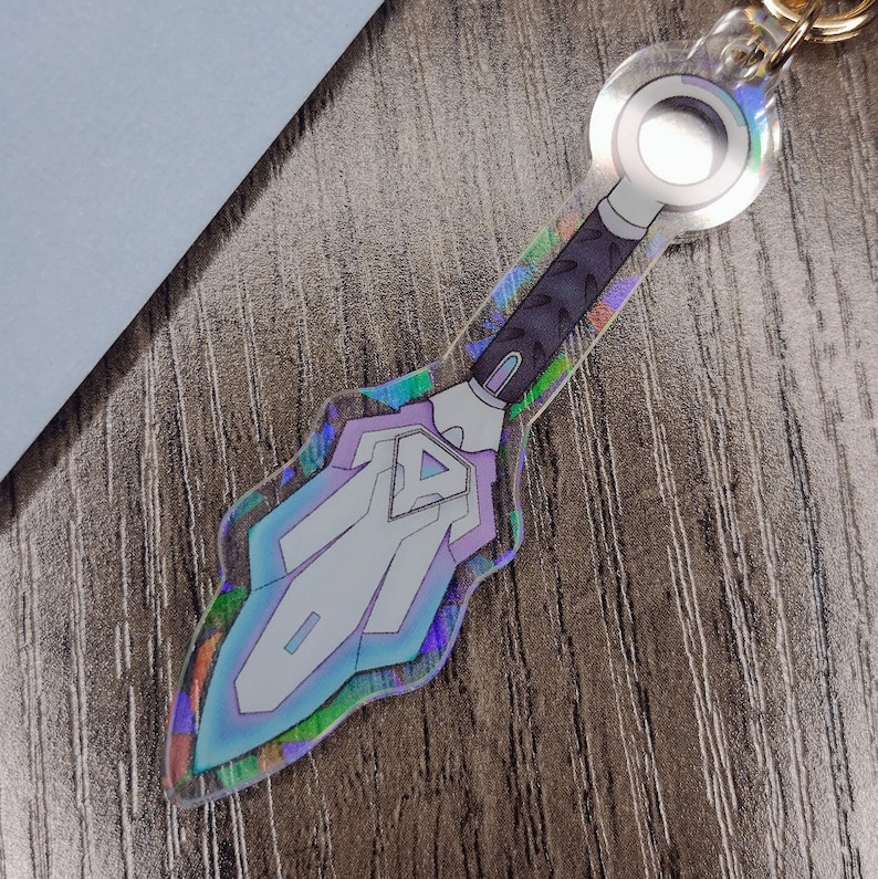 Overwatch Kiriko Kunai Keychain Antifragile Acrylic Charm With ...