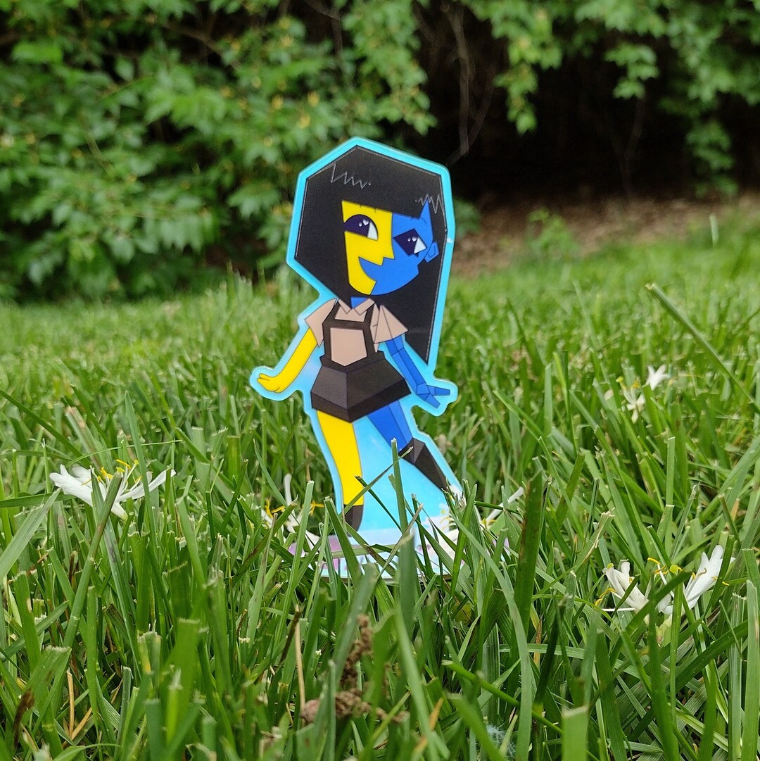 ENA Standee Prismatic Holographic Colorful 5 in ENA Figure - Etsy