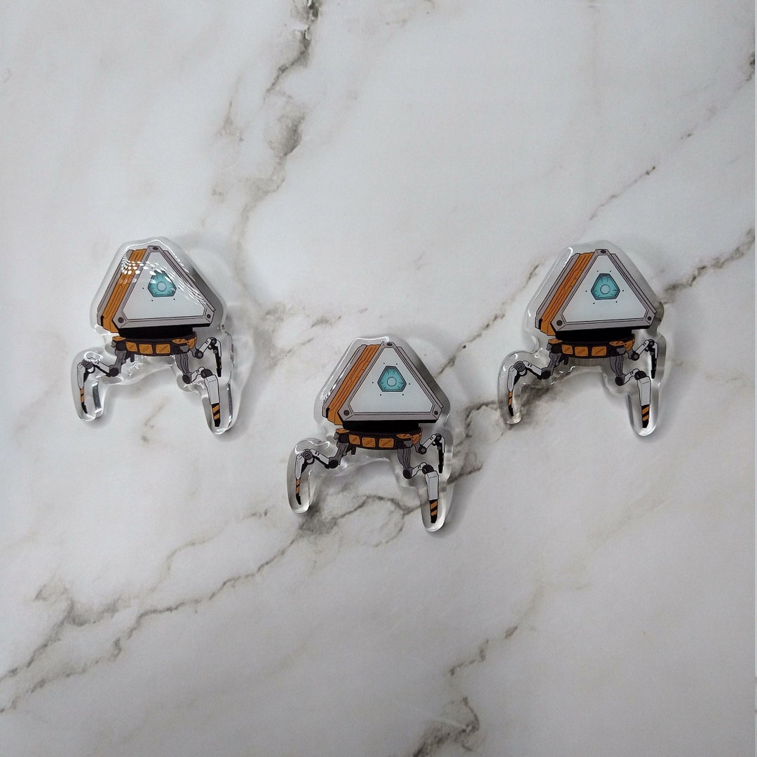 Apex Legends Titanfall Loot Tick 2 in Acrylic Epoxy Badge With Black ...
