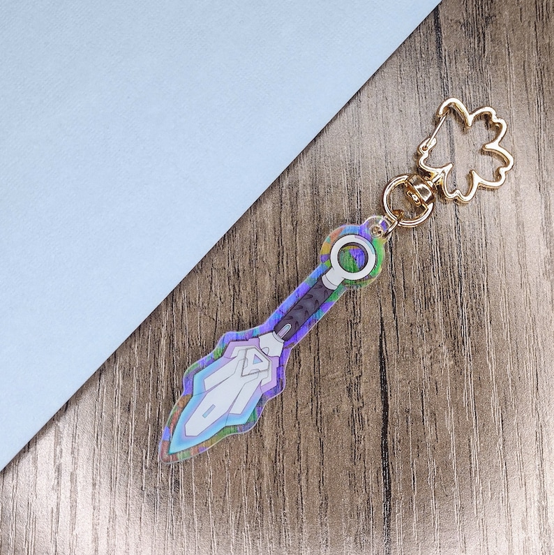 Overwatch Kiriko Kunai Keychain Antifragile Acrylic Charm With ...