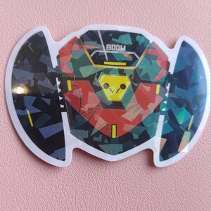 Valorant Boom Bot Holographic 3 in Sticker - Etsy