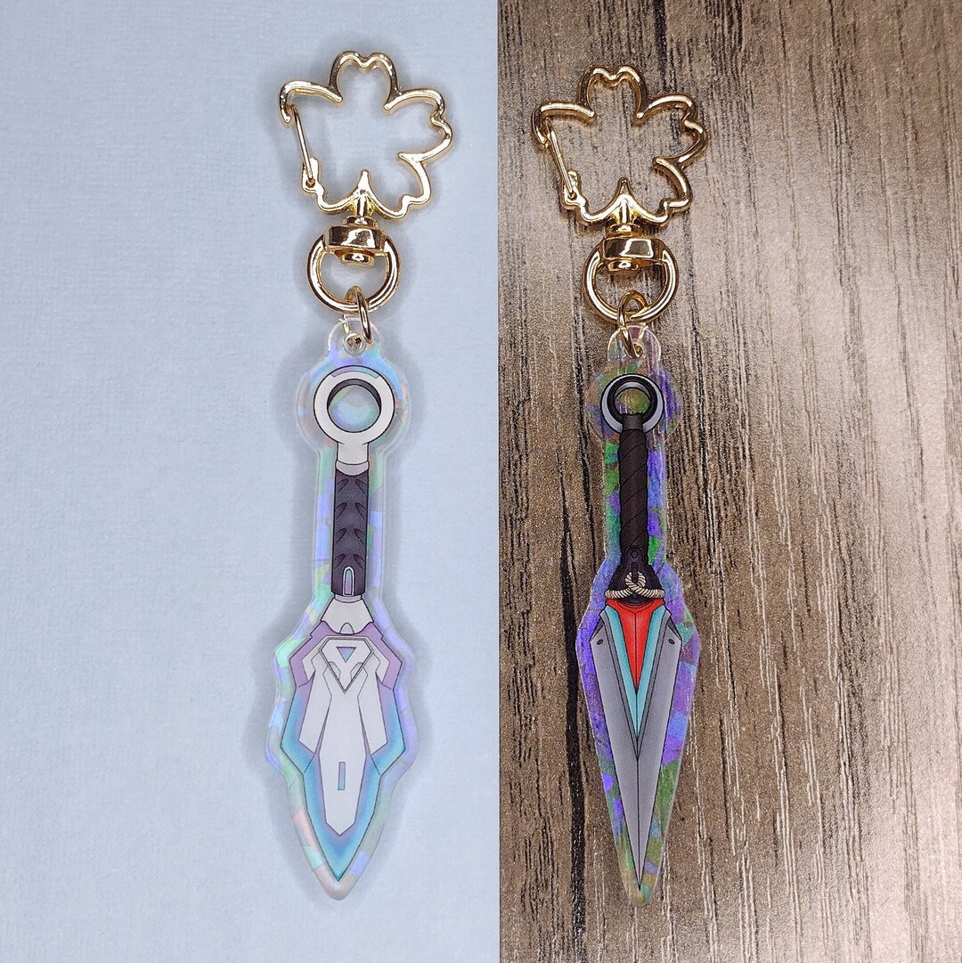 Overwatch Kiriko Kunai Keychain Antifragile Acrylic Charm With ...