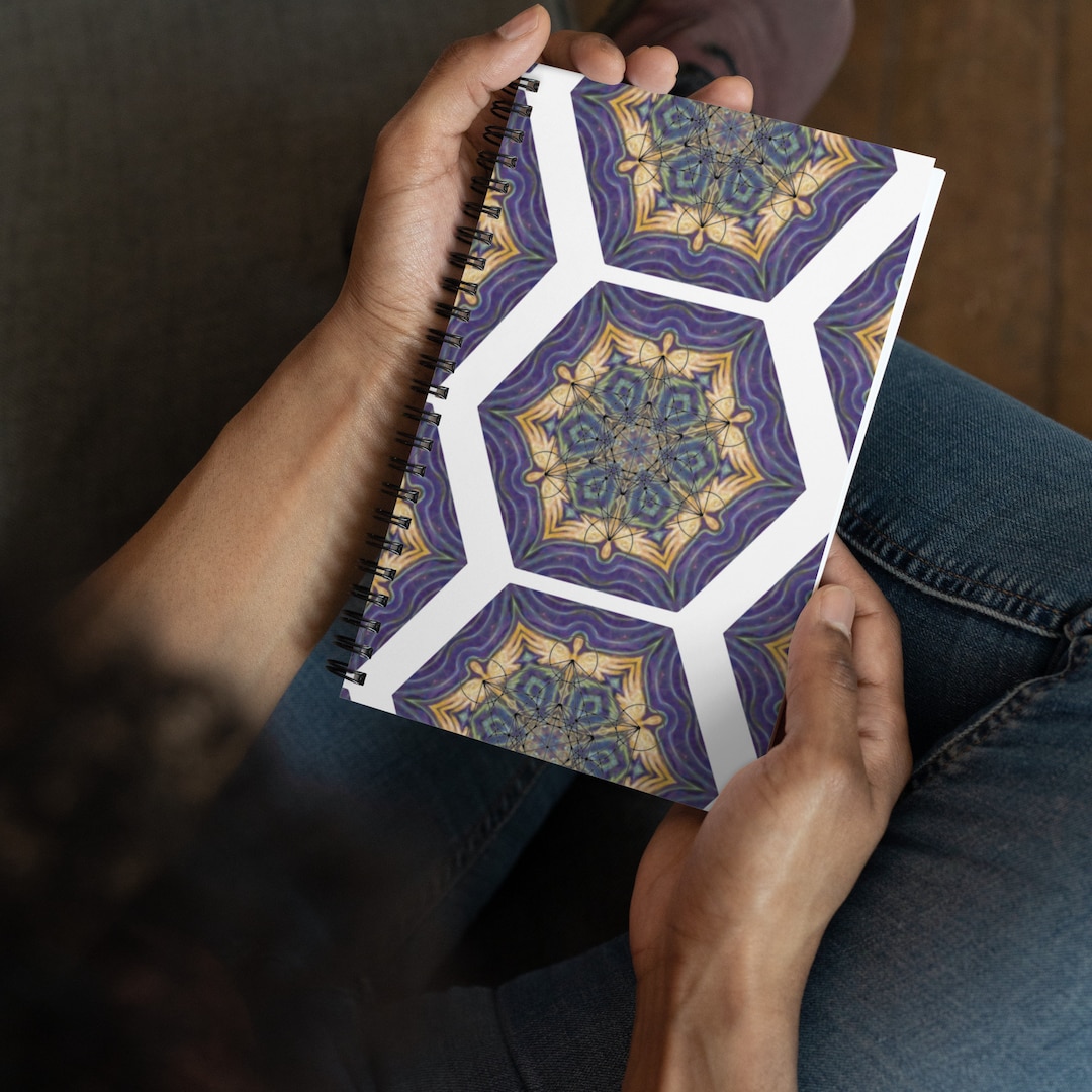 Phoenix Rising Infused With Sacred Geometry Spiral Notebook - Etsy