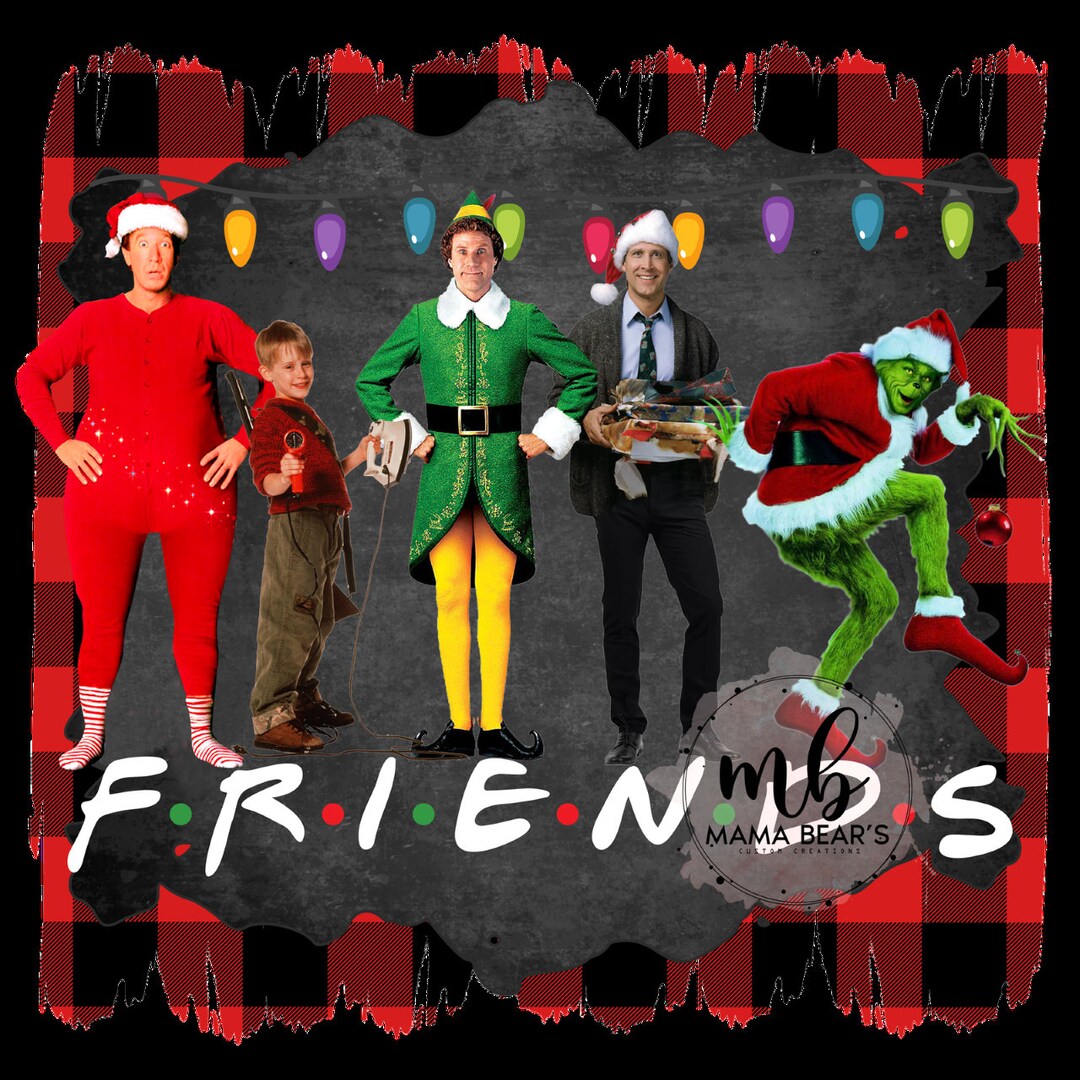 Christmas Friends Digital Download - Etsy
