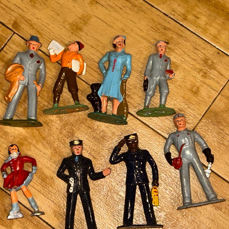 Vintage Barclay Figure - Etsy UK