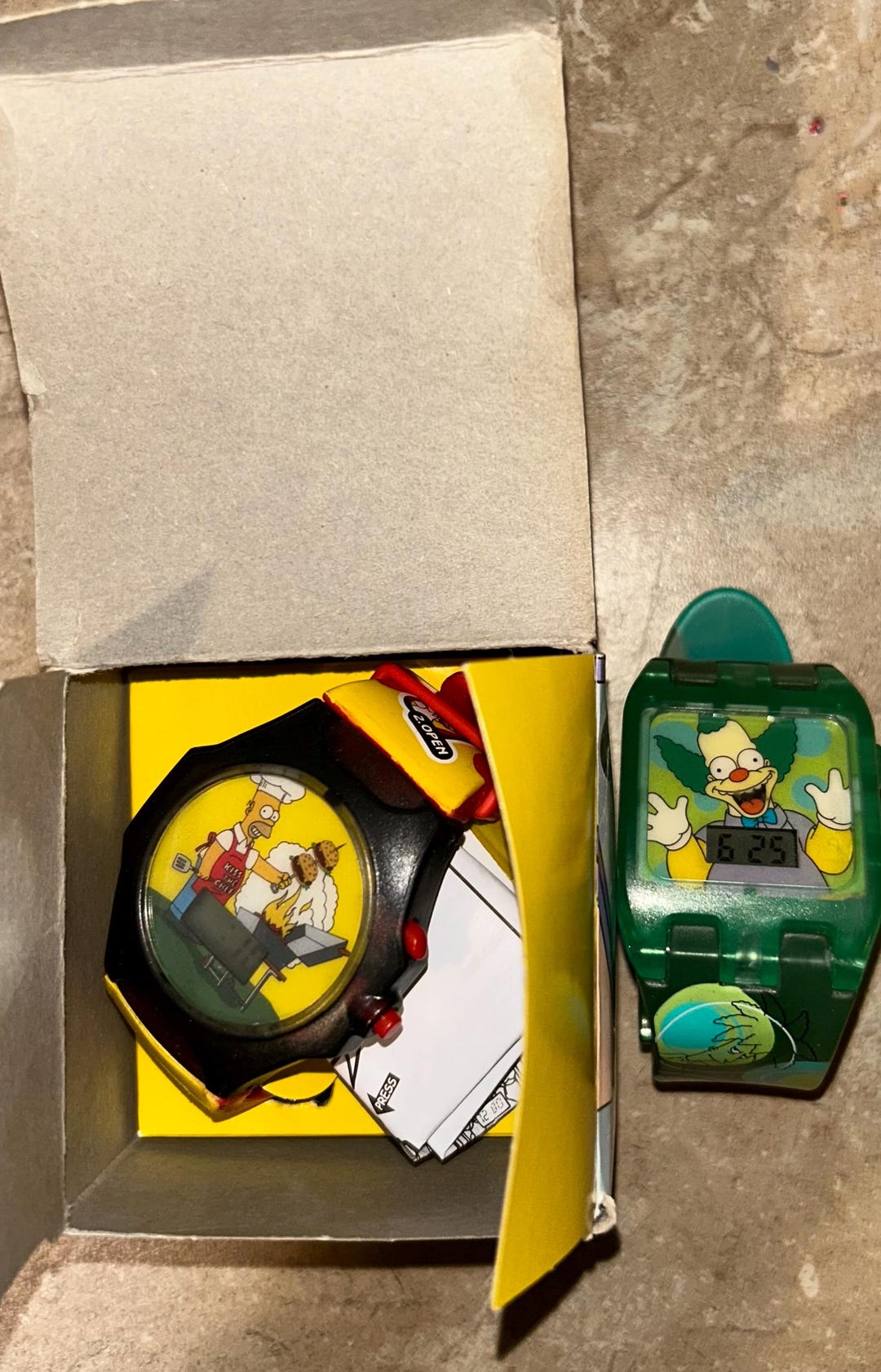 Vintage the Simpsons Talking Watches - Etsy